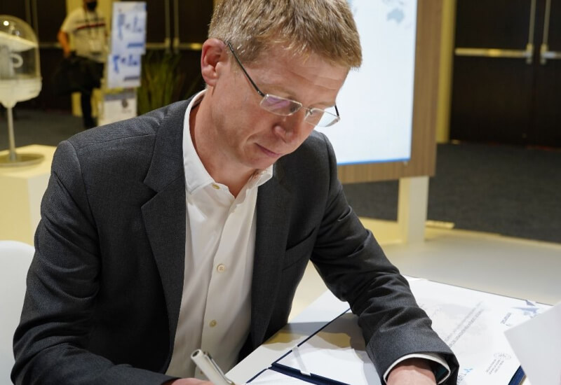 Türksat 5B, Signed First Agreement Before Going İnto Space