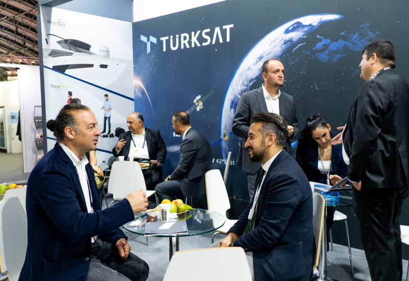 Great Interest in Türksat at Broadcasting Fair IBC 2023